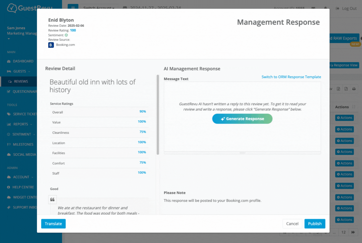 Faster, Safer, Smarter: Why Hoteliers Choose GuestRevu AI Over ChatGPT