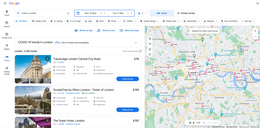 What hoteliers need to know about Google Maps