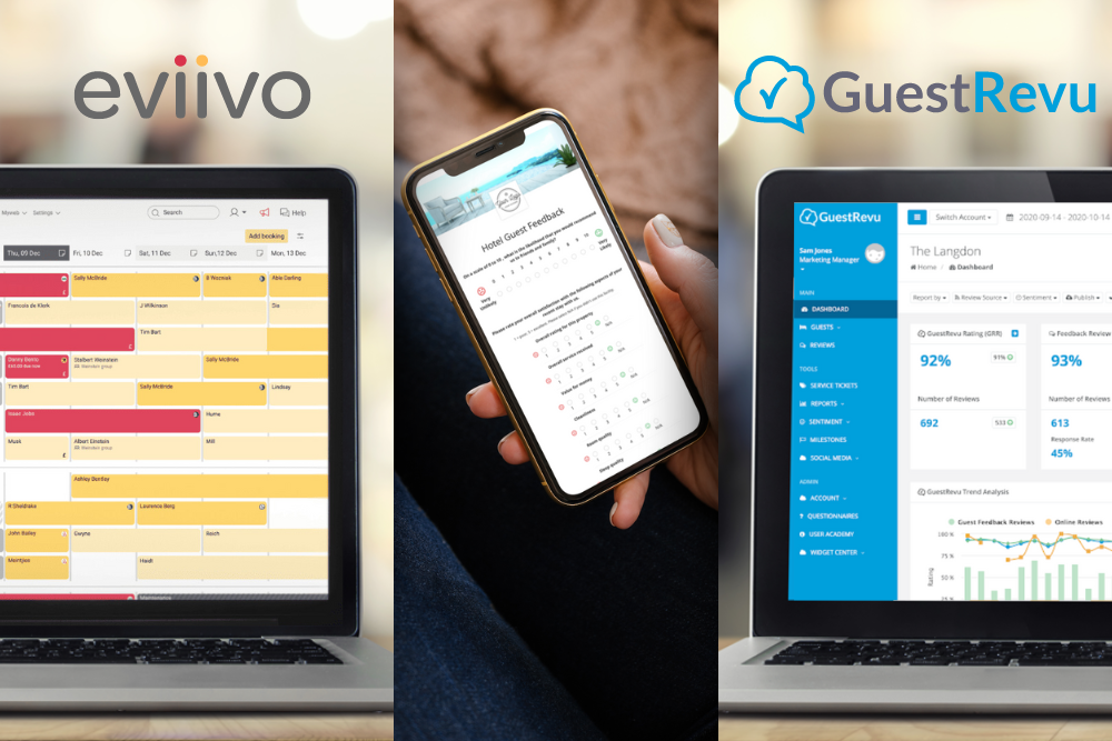 Eviivo and GuestRevu announce new integration
